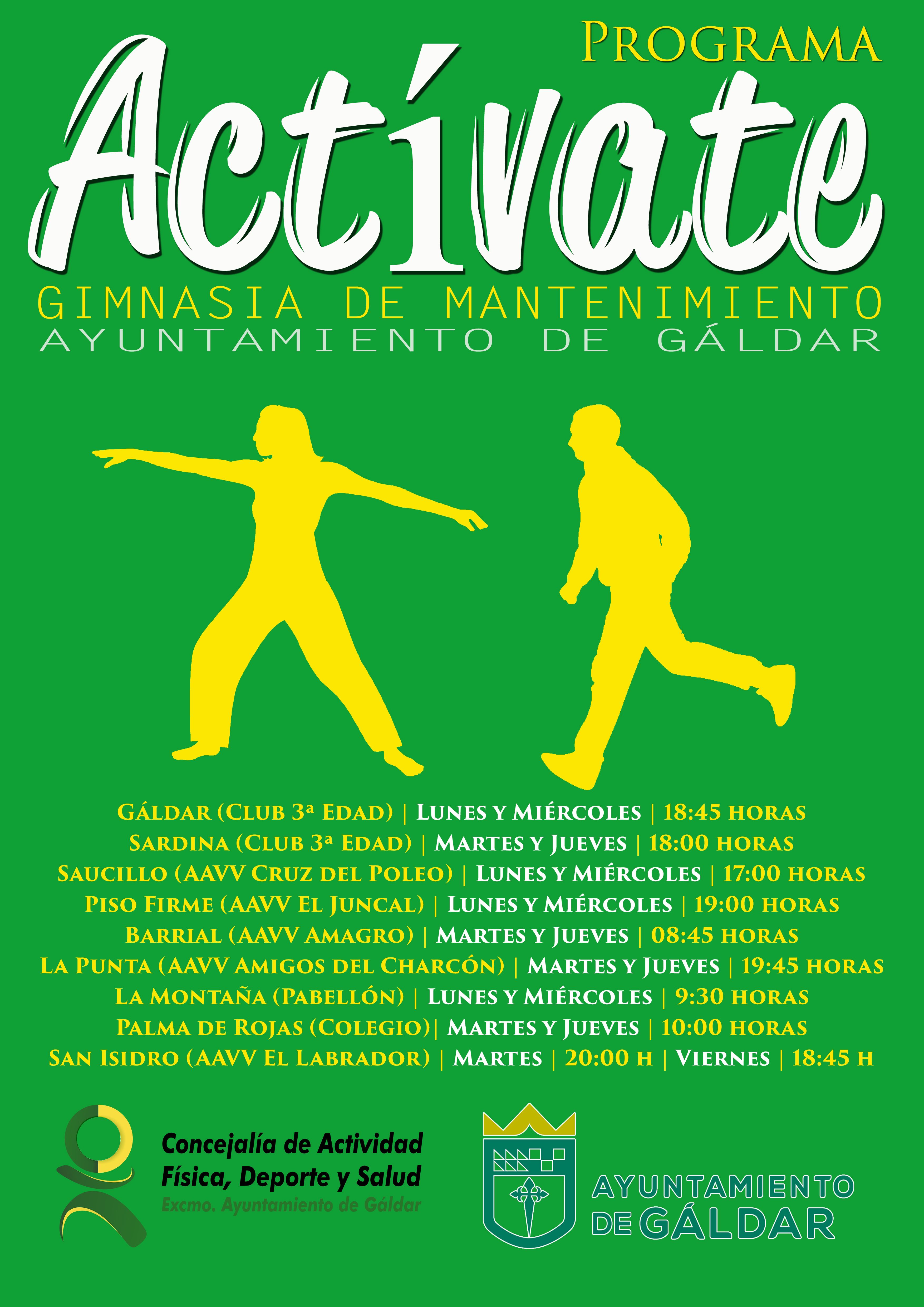 La Concejalía de Actividad Física, Deporte y Salud amplía por los ...